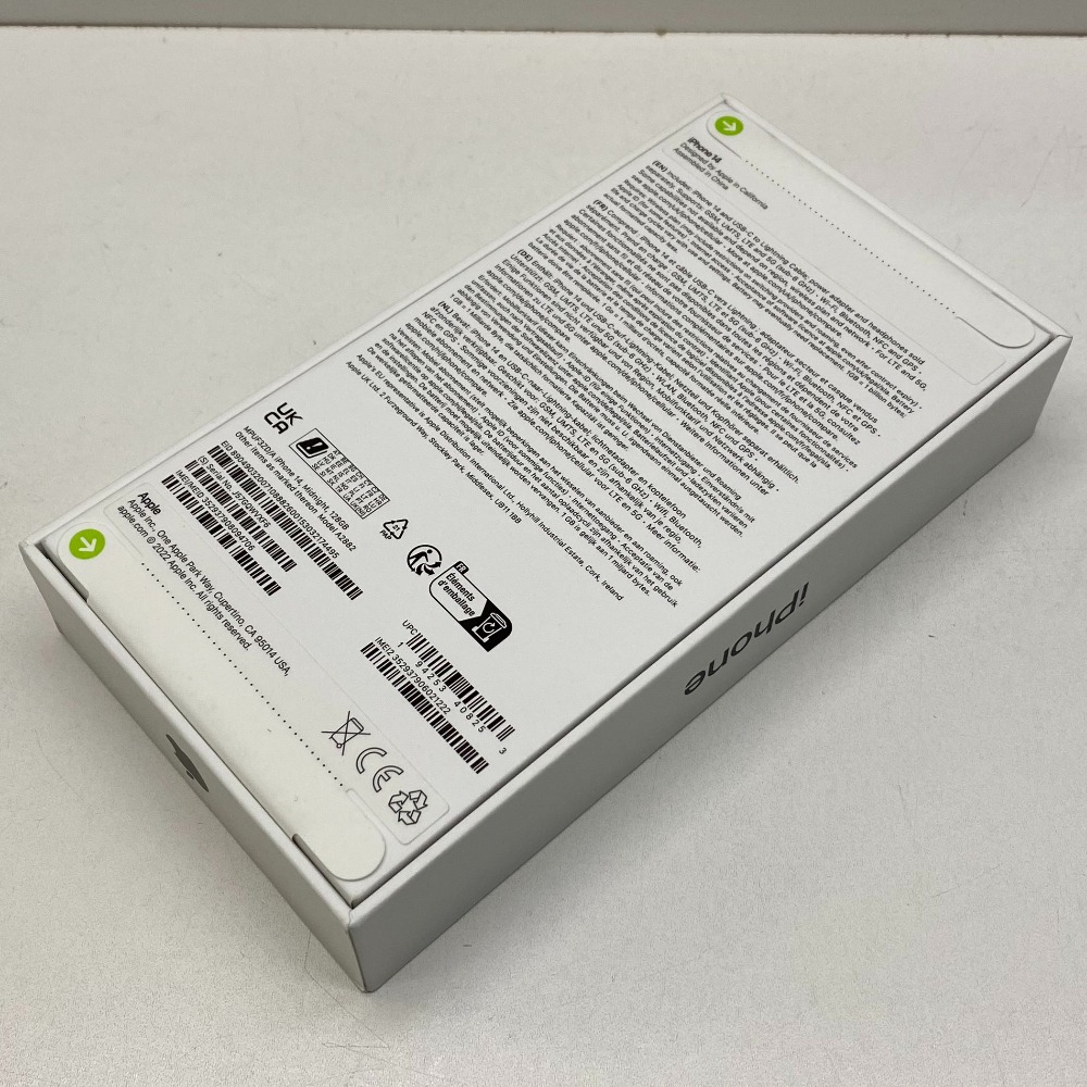 New Apple iPhone 14 Unlocked Model A2882 128GB Midnight Sealed - Own4Less